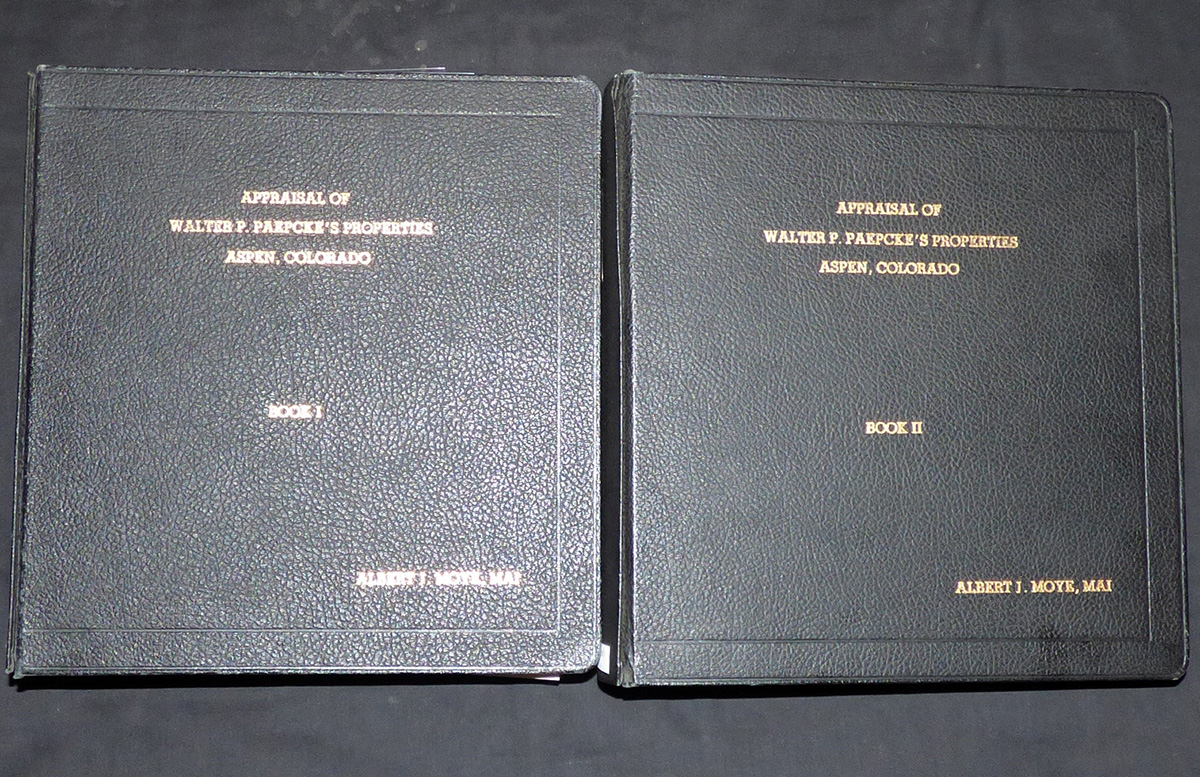 Paepcke Properties Appraisal Collection - Archive Aspen