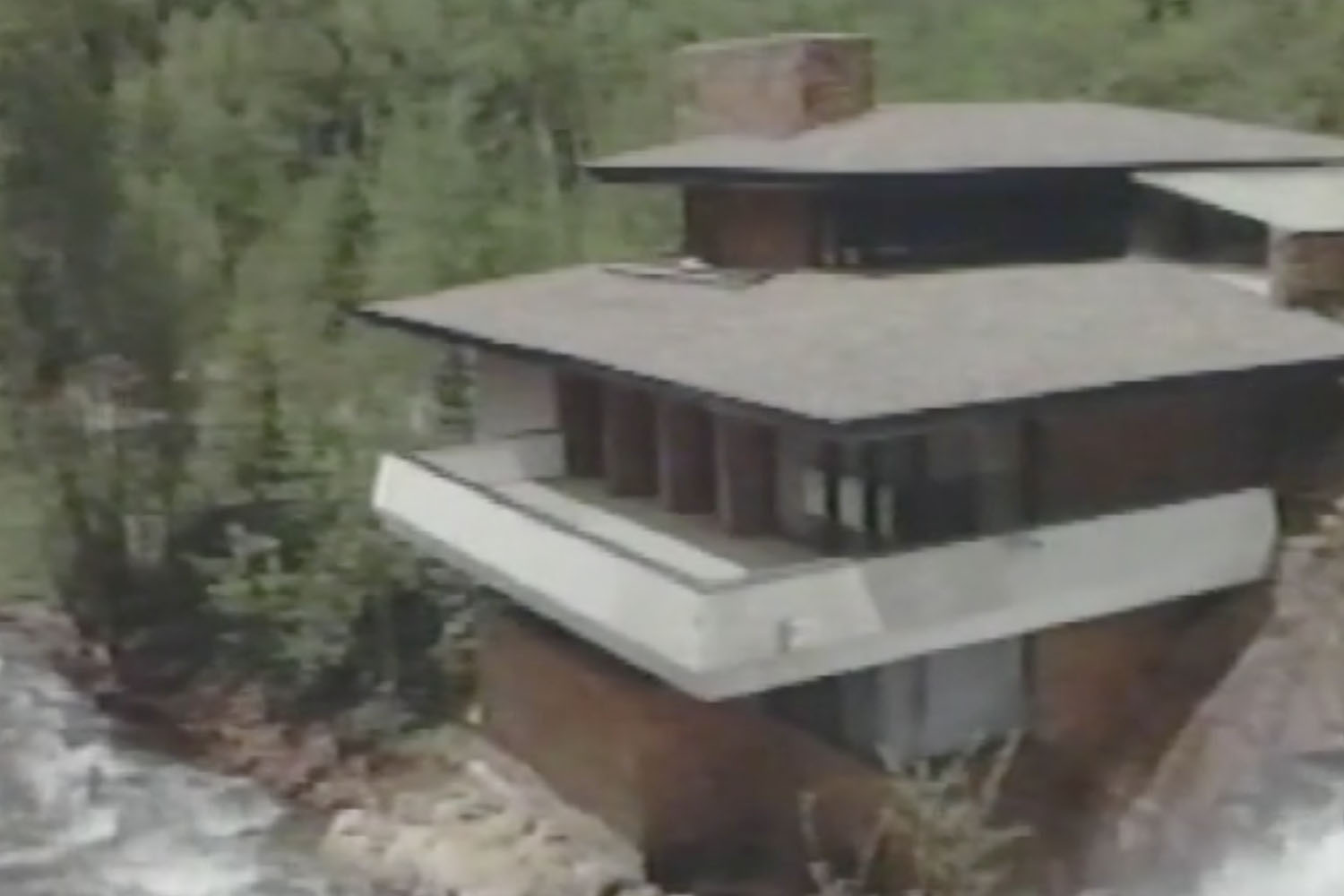 Produced Film: Waterfall House on Castle Creek designed by Fritz ...